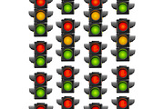 Road Traffic Light Pattern, a Pattern Graphic by More Shop