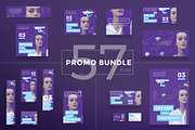 Promo Bundle | Beauty Salon, a Poster Template by Amber Graphics