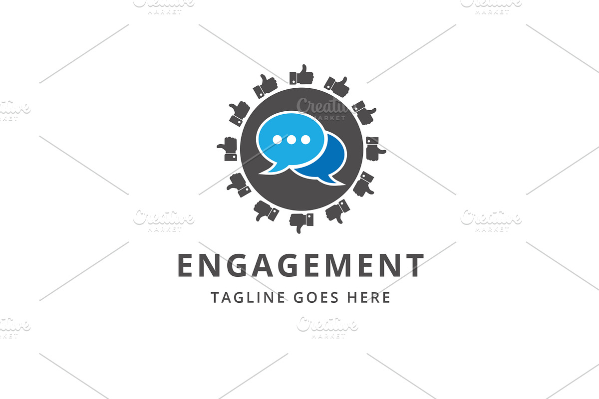 Engagement Logo, a Branding & Logo Template by Design_Planet