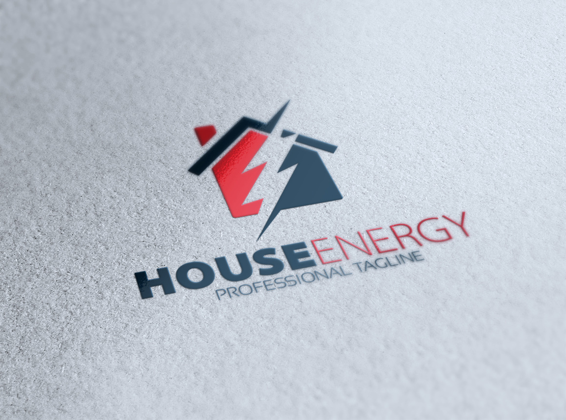 House Energy Logo, a Branding & Logo Template by essegraphic