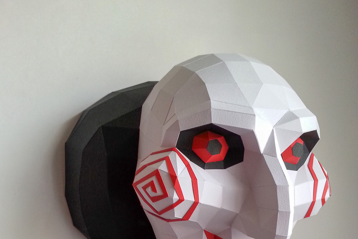 DIY Billy the Puppet Jigsaw 3D model, a Templates & Theme by PolyFish