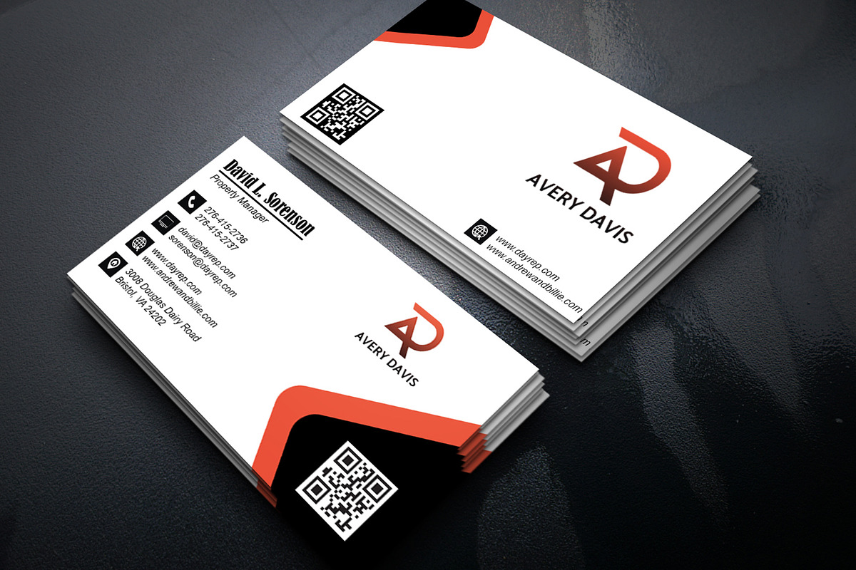 Minimal Premium Clean Card PSD