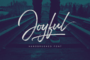 Joyful Script, a Script Font by Get Studio