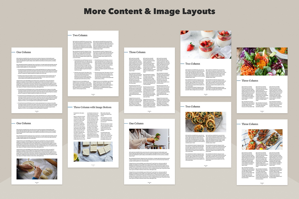 Canva Digital Cookbook Template, a Brochure Template by Dandymark