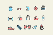 15 CrossFit Icons, an Icon by Creative VIP