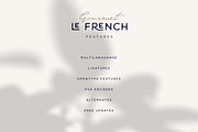 Le French - Organic Paired Duo, a Sans Serif Font by Sans & Sons