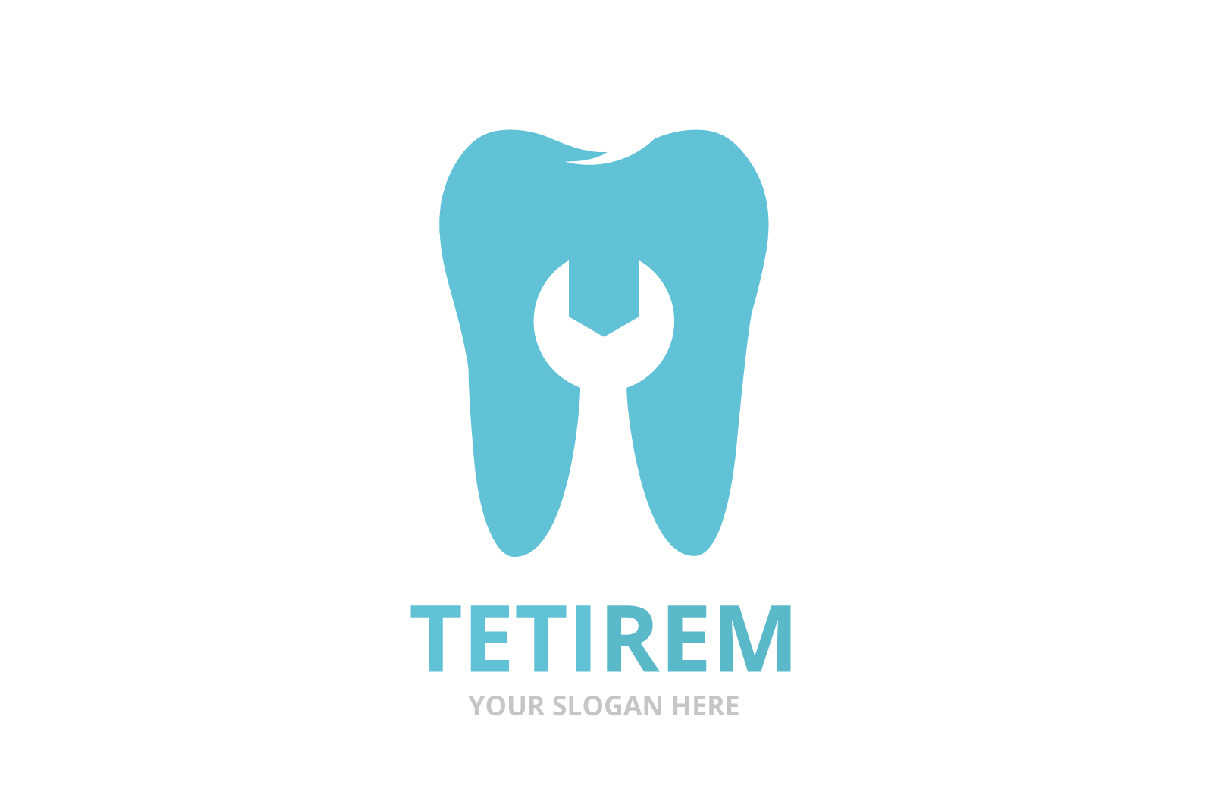 Vector tooth and repair logo, a Branding & Logo Template by GraphiShop