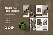Wedding Event Trifold Brochure, a Brochure Template by Fannan Studio