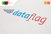 Data Flag - Logo Template, a Branding & Logo Template by Cooledition