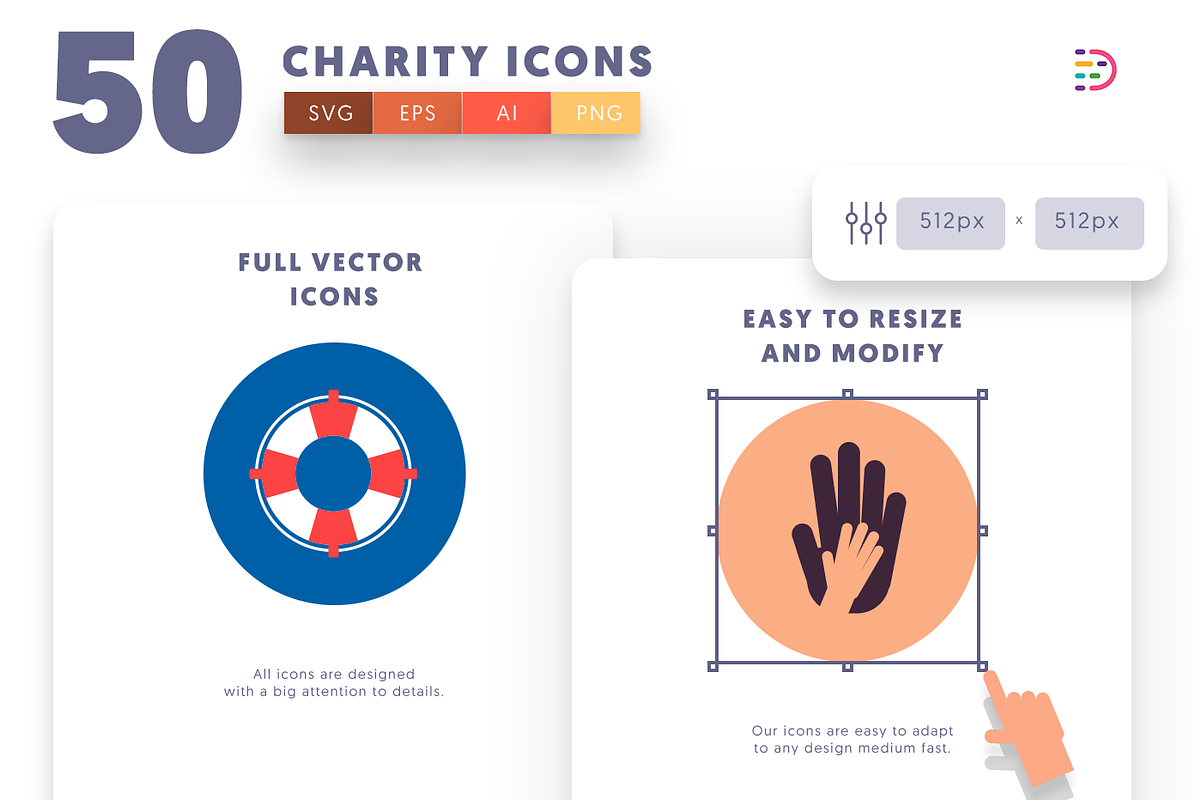 Charity Icons | Download SVG, PNG, EPS Icons