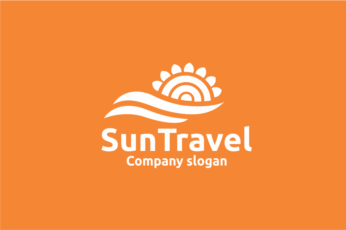 Sun Travel Logo, a Branding & Logo Template by Metrolinevision