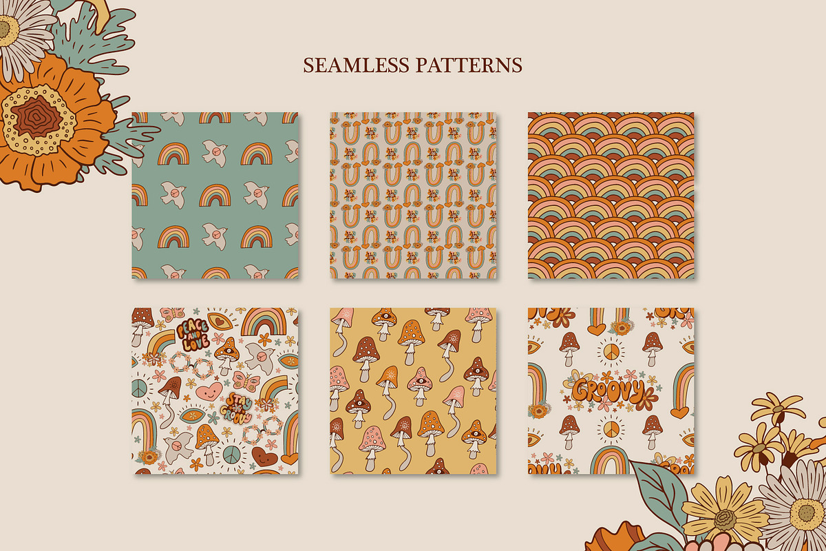 Groovy.70s Retro Aesthetic