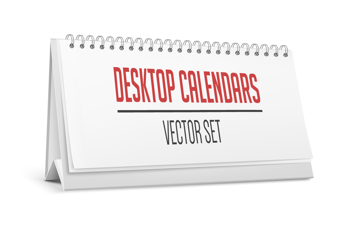 Desktop calendars., a Person Illustration by Gomolach