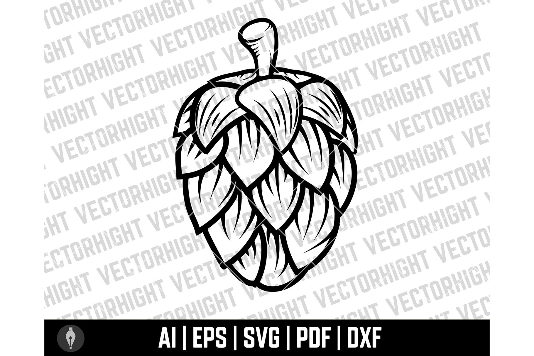 Beer Hop, Hop Svg, Ai, Eps, Pdf, dxf | Graphic Objects ~ Creative Market