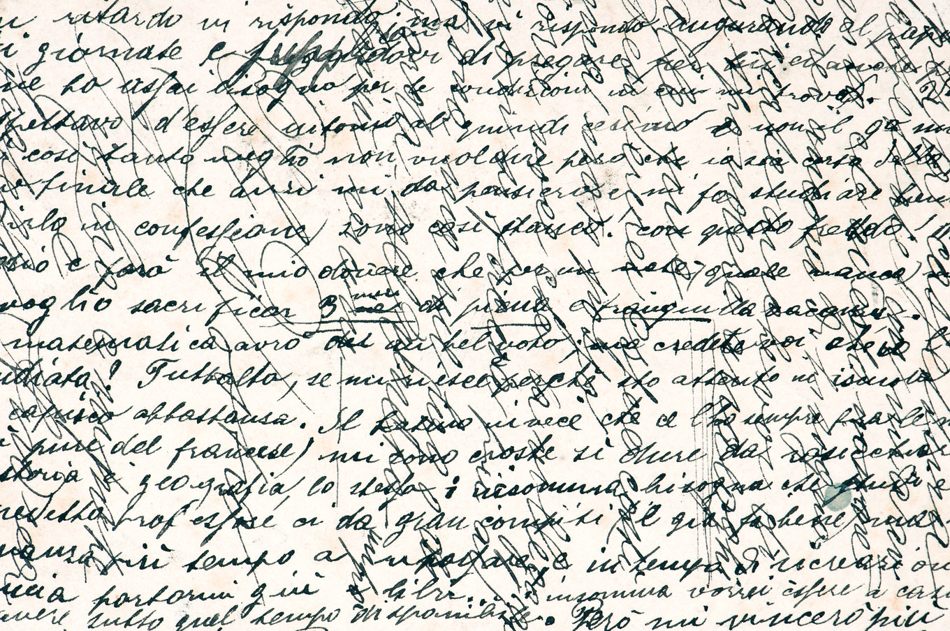 Vintage Handwritten Script, an Abstract Photo by LiliGraphie