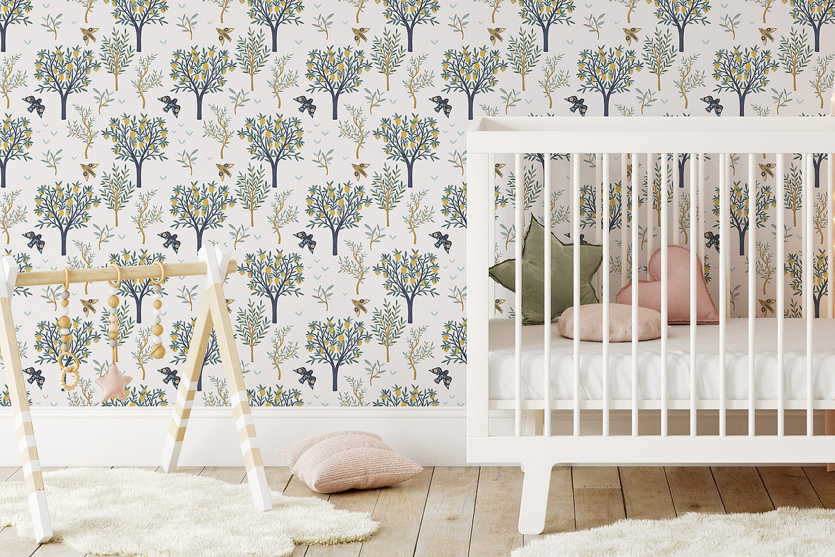 Summer mood. Family tree & Patterns, a Decorative Illustration by ...