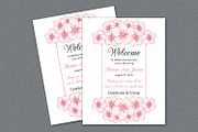 Wedding Welcome Basket Tag, a Stationery Template by retrographix