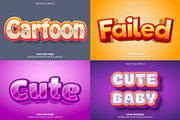 Cartoon Text Style Effect, an Action Add-On by aNkas89