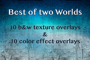 BW Textures and Gradient Overlays, a Texture Graphic by dyrkwyst textures