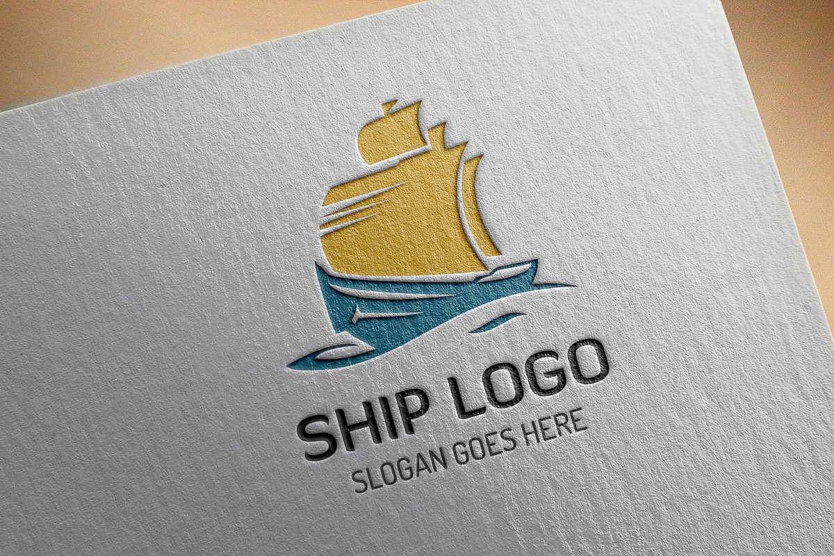 Ship Logo, a Branding & Logo Template by GladicMonster