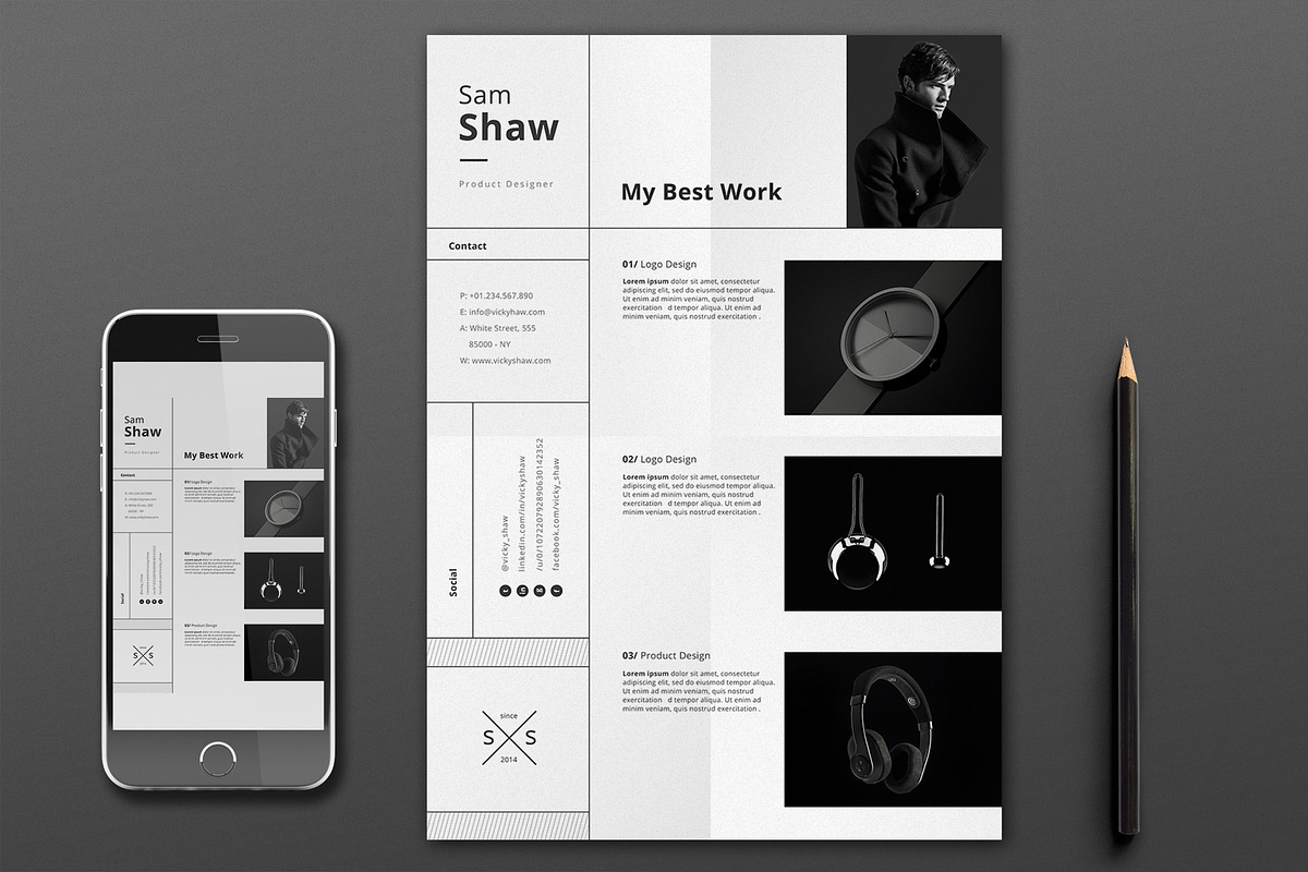Sam Resume Template