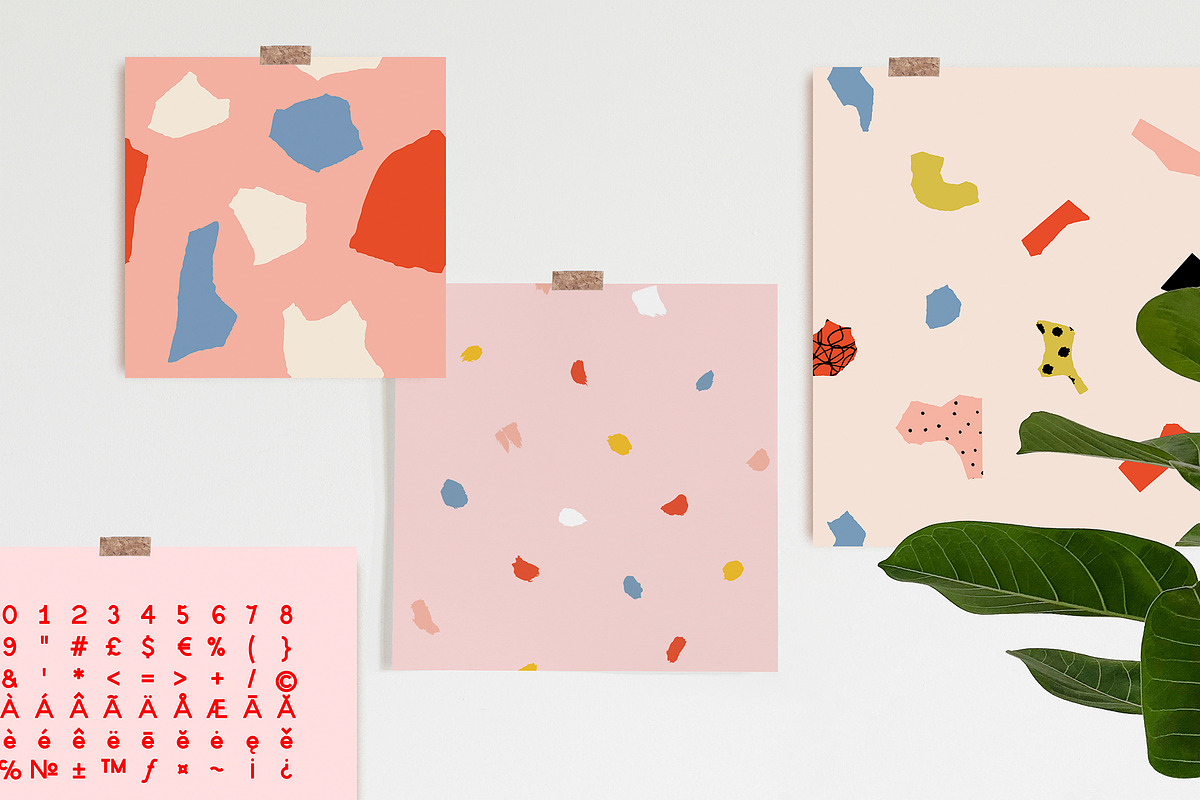 Playful Big Bundle 80% off, a Pattern Graphic by Emma Make