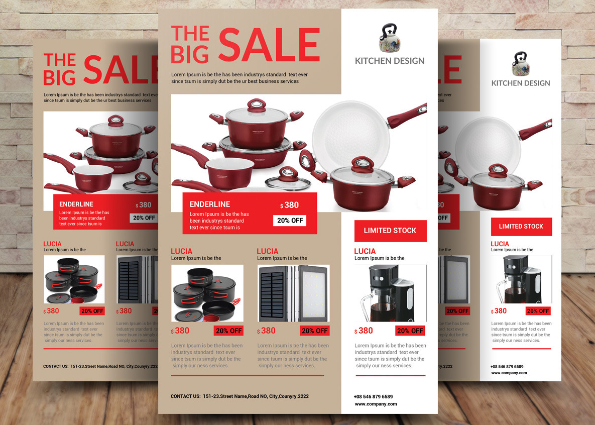 Product Sale Flyer, a Flyer Template by graphicforest