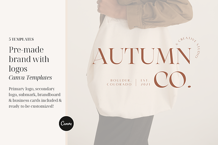 Pre-made Brand | Logos | Submark, a Branding & Logo Template by Tiny ...