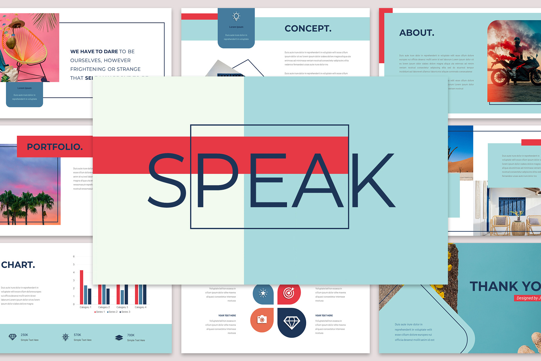 Speak Business Powerpoint Template, a Presentation Template by Jaruka
