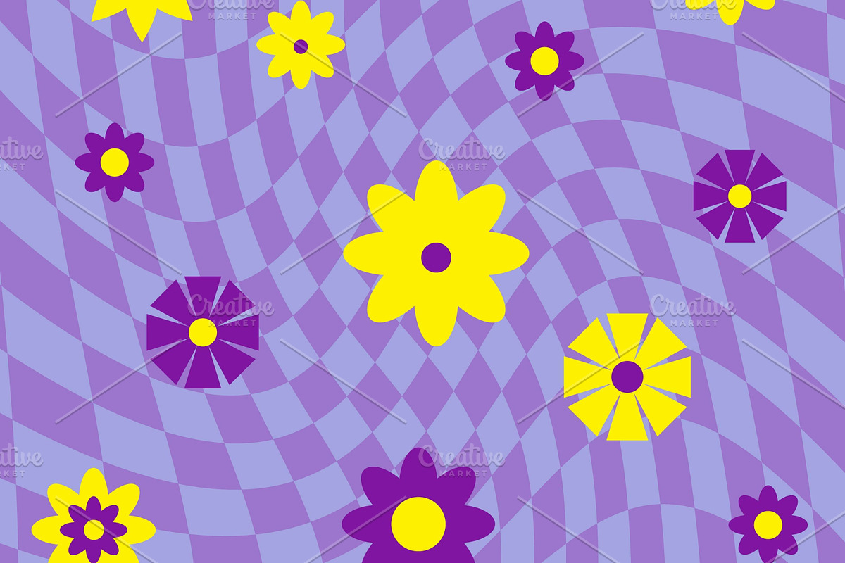 Y2K groovy backgrounds pack, a Background Graphic by Art's and patterns