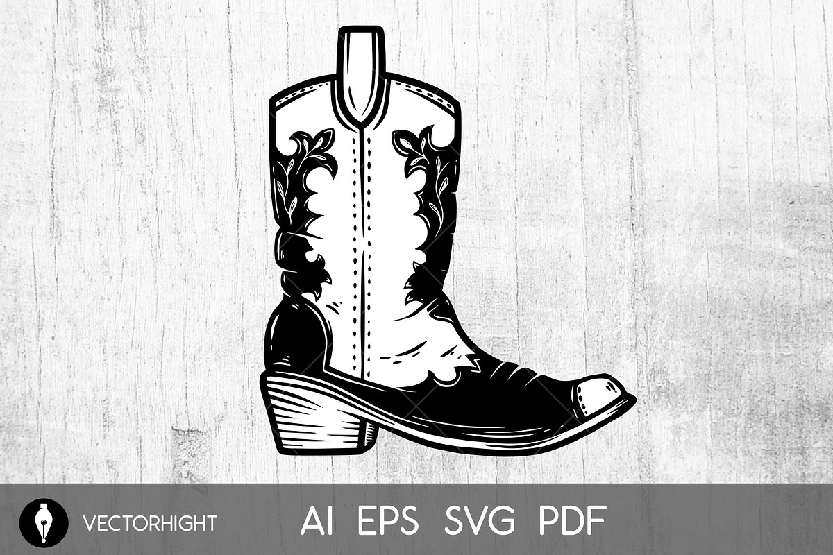 Illustration of cowboy bot, an Object Graphic by Vectorhight | Creative ...
