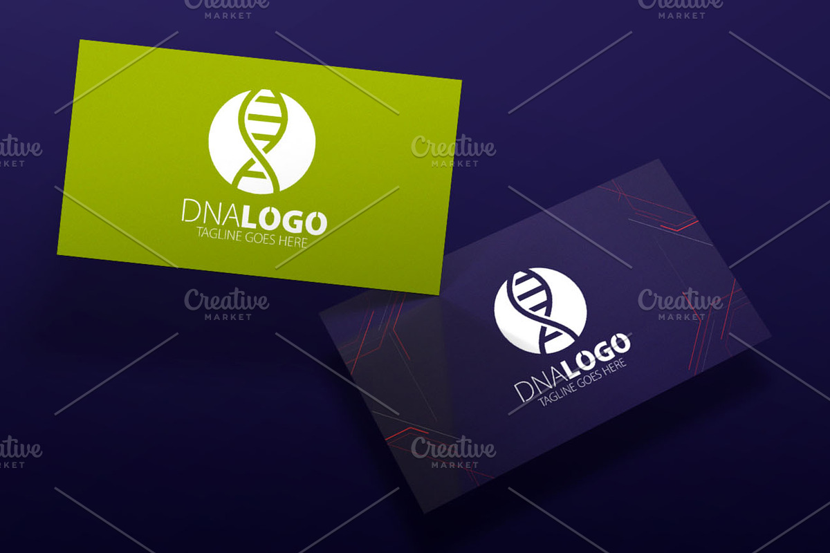 DNA Logo Version 3, a Branding & Logo Template by Josuf Media