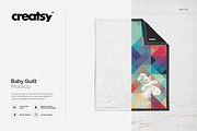 Baby Quilt Mockup, a Product Mockup by Creatsy