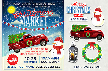 Hard Rock Festival Flyer, a Flyer Template by Moloko88