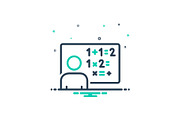 Math formula icon, an Icon by Creative priyanka