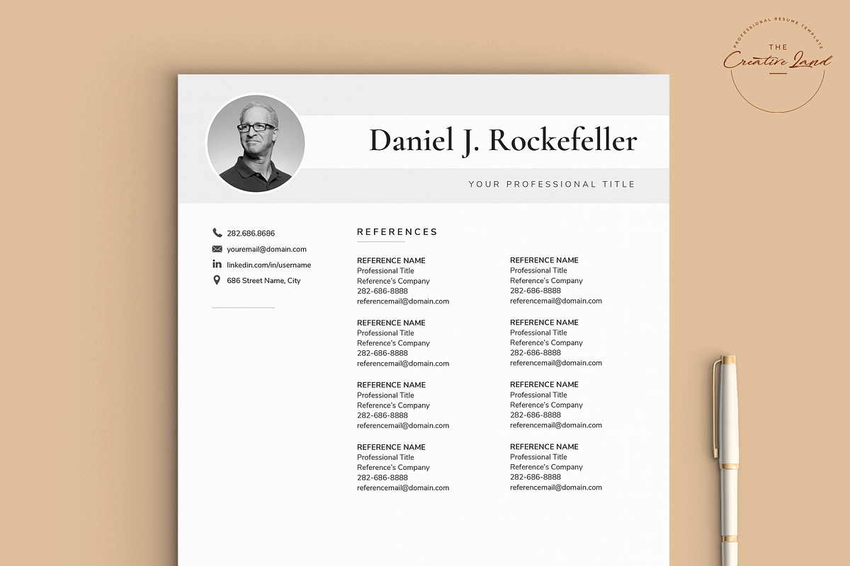 Resume Template - The Rock