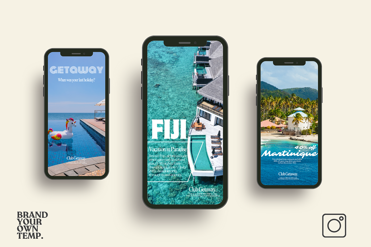 Travel Marketing Canva Templates