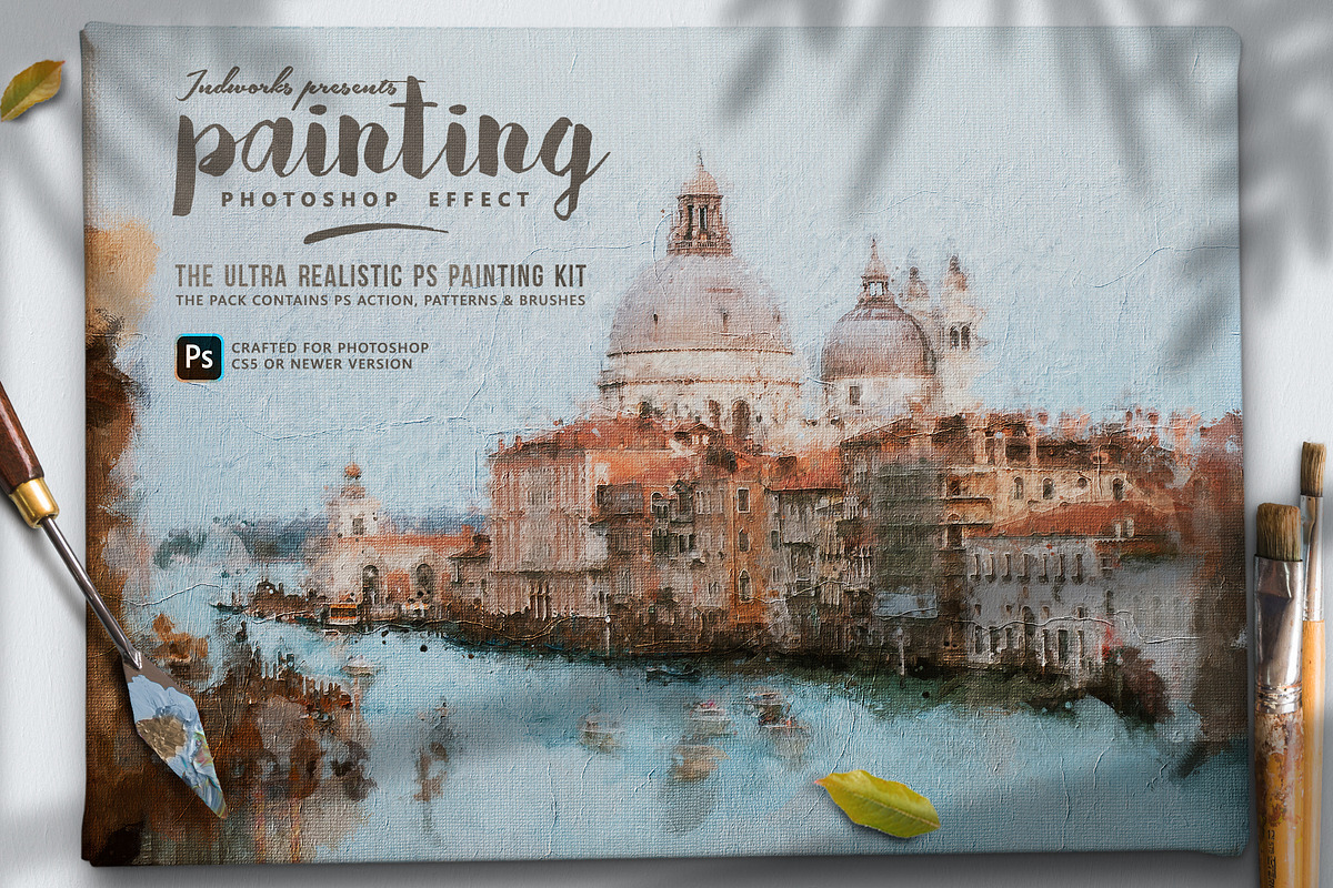 Painting Photoshop Action