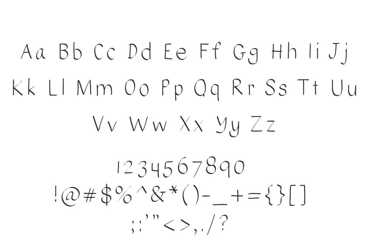 Quill Font, a Sans Serif Font by Maybe Sparrow Designs