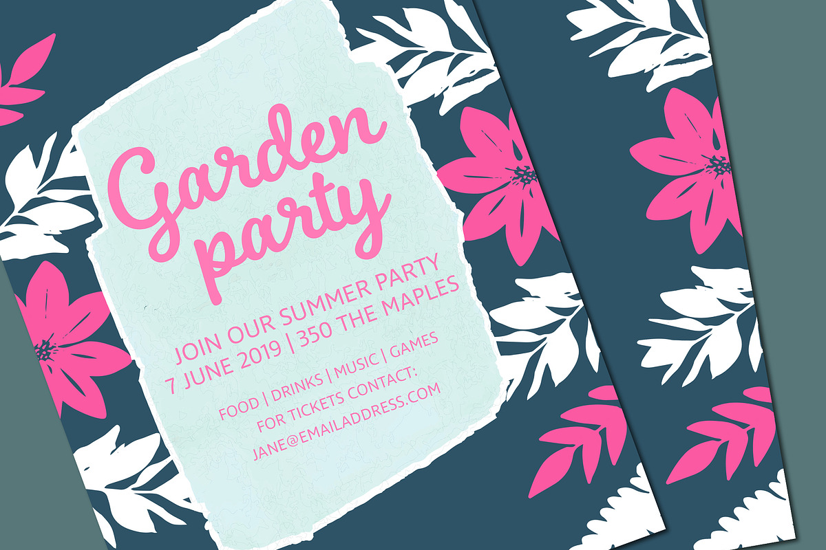 Party Invite Poster, a Poster Template by wavebreak