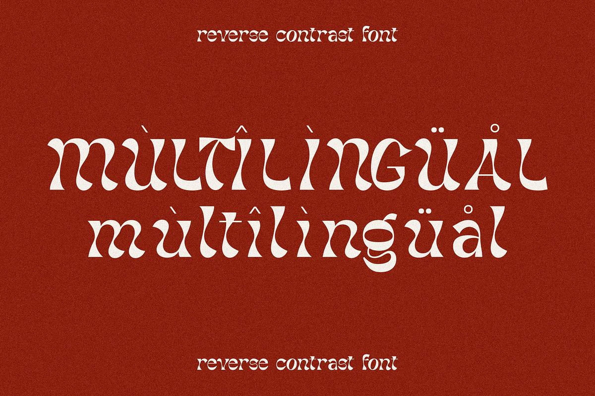 The Narlesh Plasttic Contras Font, a Sans Serif Font by Storytype Studio