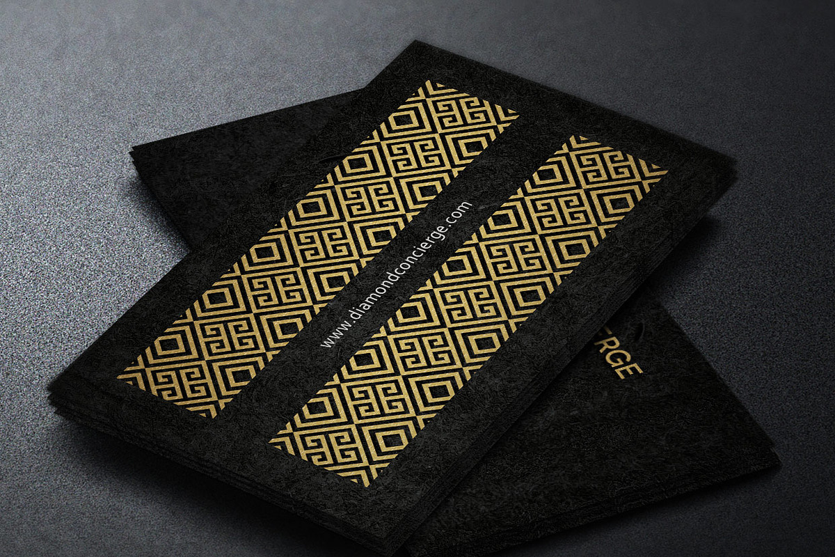 Concierge Business Card Template, a Business Card Template by Godserv ...