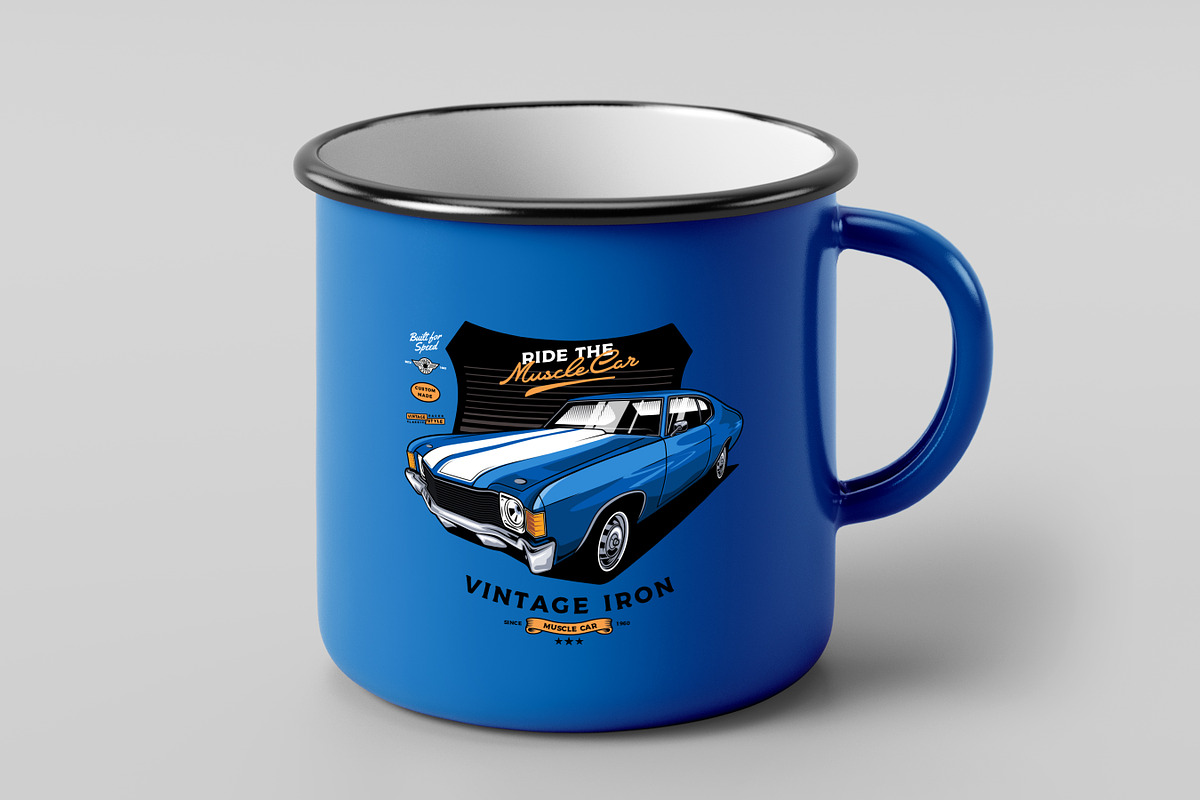 Classic Car Vector Pack vol 3, a Transportation Illustration by The ...