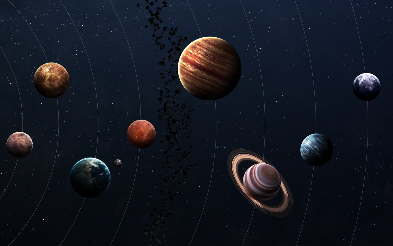 High resolution images presents planets of the solar system this image ...