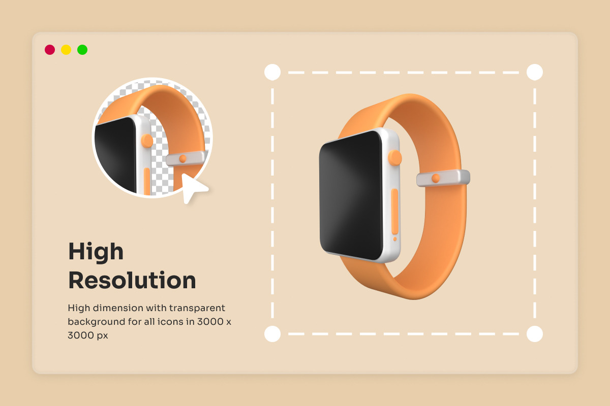 Digital Device 3D Icon Collection, a Technology Illustration by twinstd