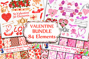 BUNDLE-Valentine's Day clipart | Illustrations ~ Creative Market