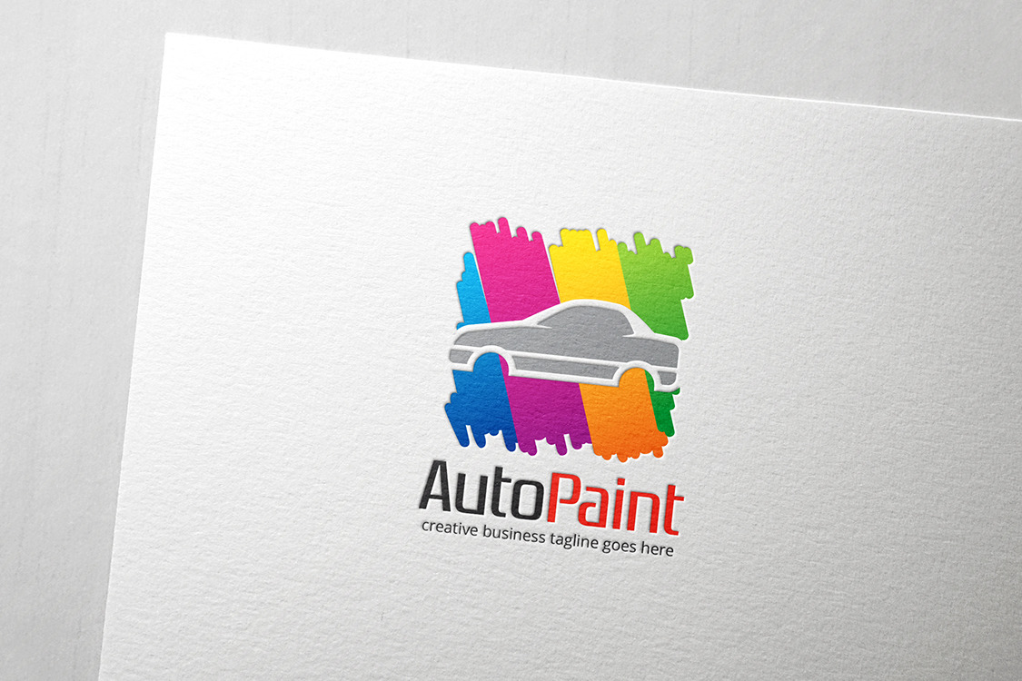 Car Paint Logo, a Branding & Logo Template by Slim Studio