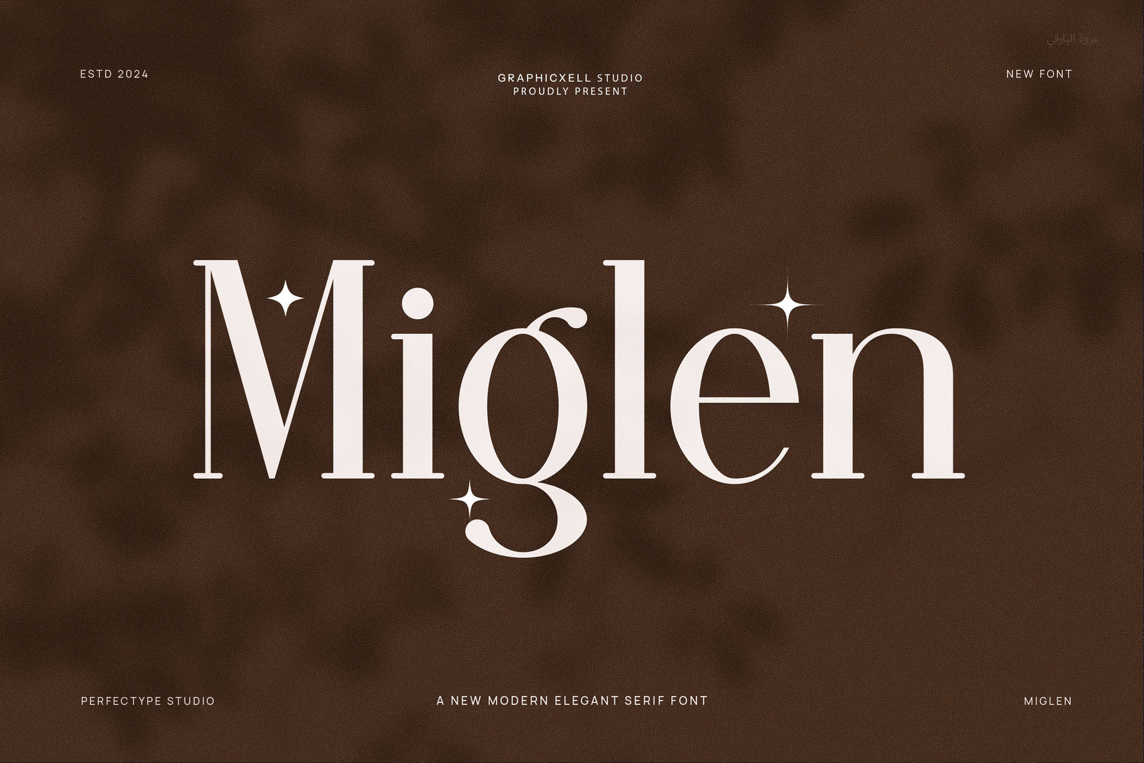 Miglen Modern Serif Font By Graphicxell