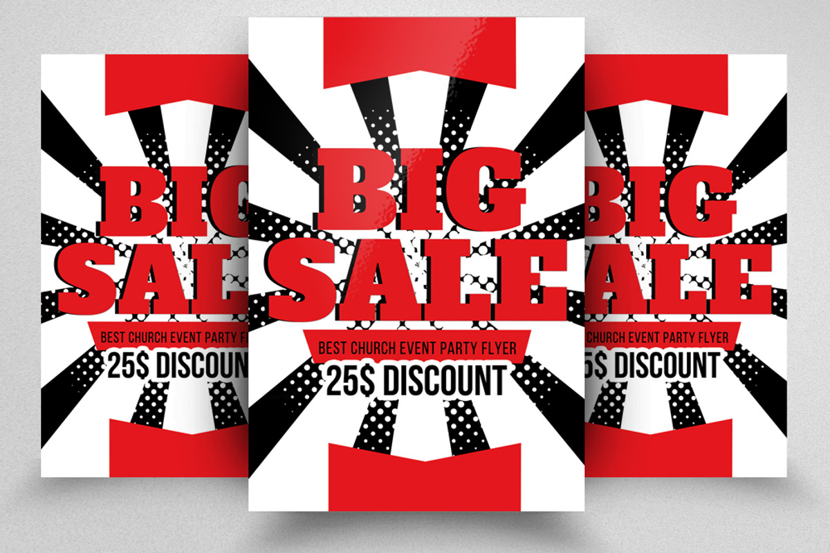 Mega Sale Offer Flyer Template, a Flyer Template by Design Up ...