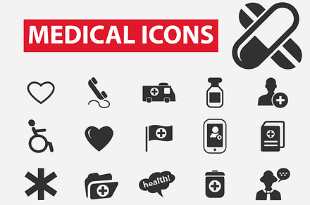 30 health care icons, an Icon by urban icon